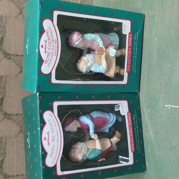Hallmark | Holiday | Bundle Of Hallmark Collectors Mr Mrs Claus Shall ...